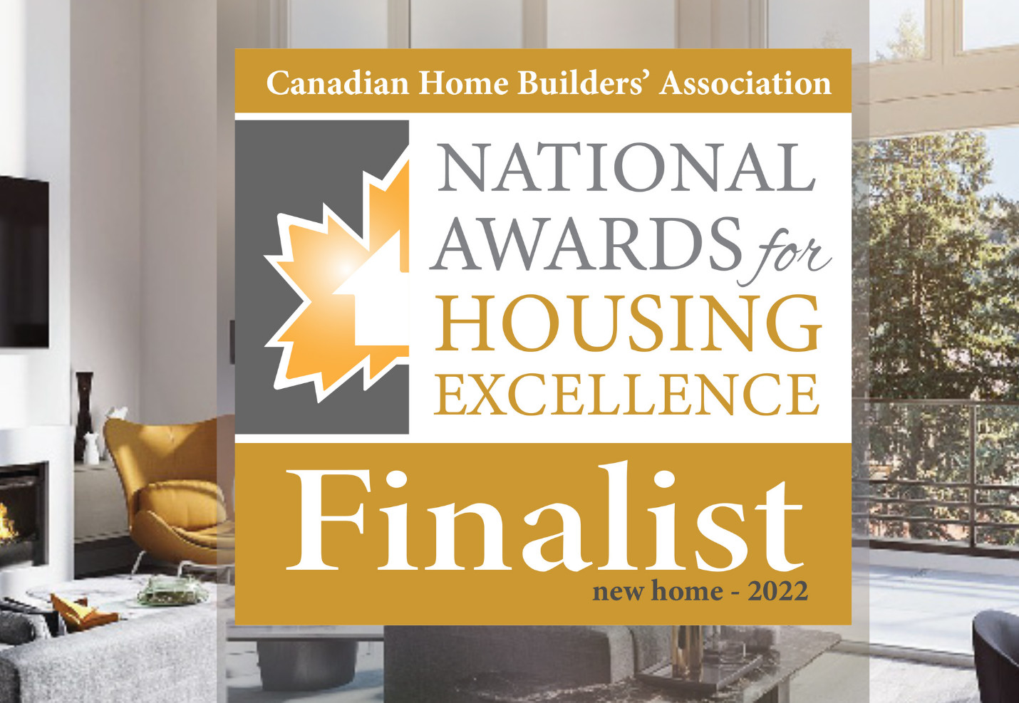 Tobiano — Finalist for CHBA National Awards for Housing Excellence 2022